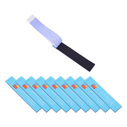 400pcs Blue Thin Dental Articulating Paper Double Side Bite Paper ...