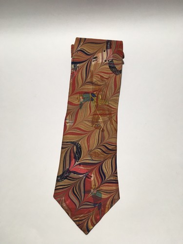 Gail Mackenzie Western Cowboy Horses Hand Marbled Silk Tie Men’s ...