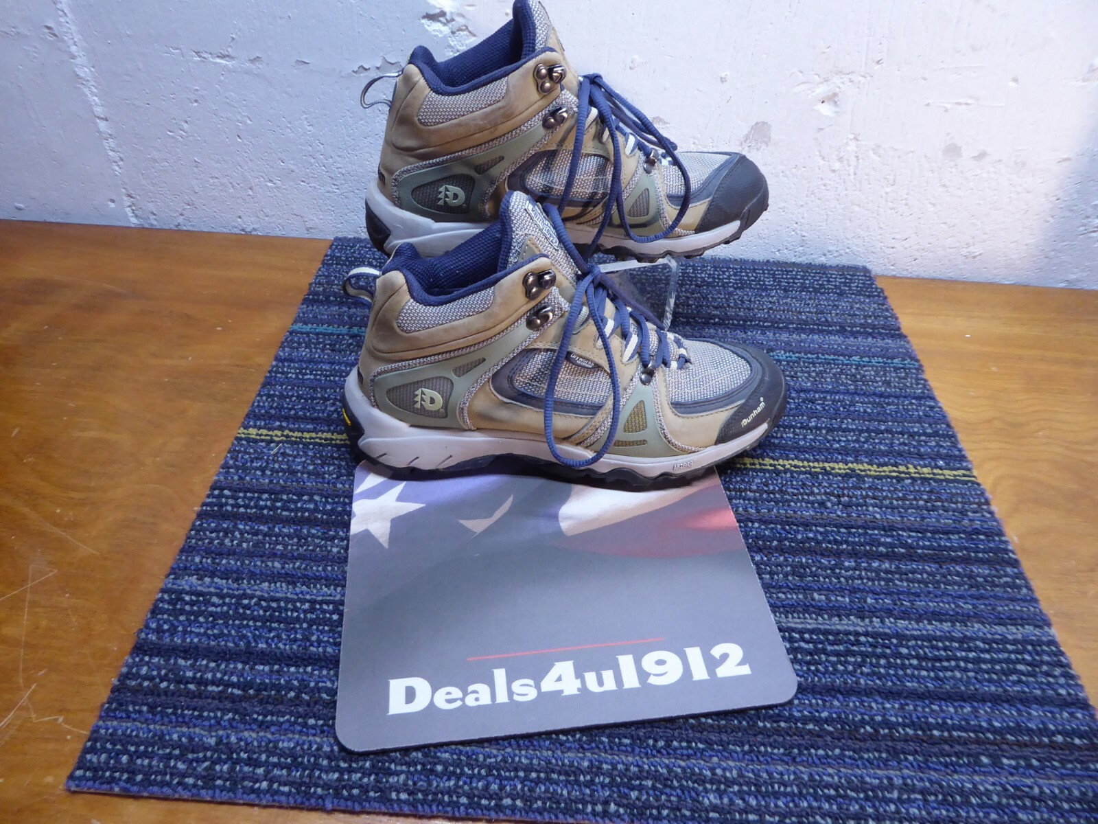 Women's Dunham "Waffle Stompers" Boots Tan Size 9 2A Very Good Pre ...