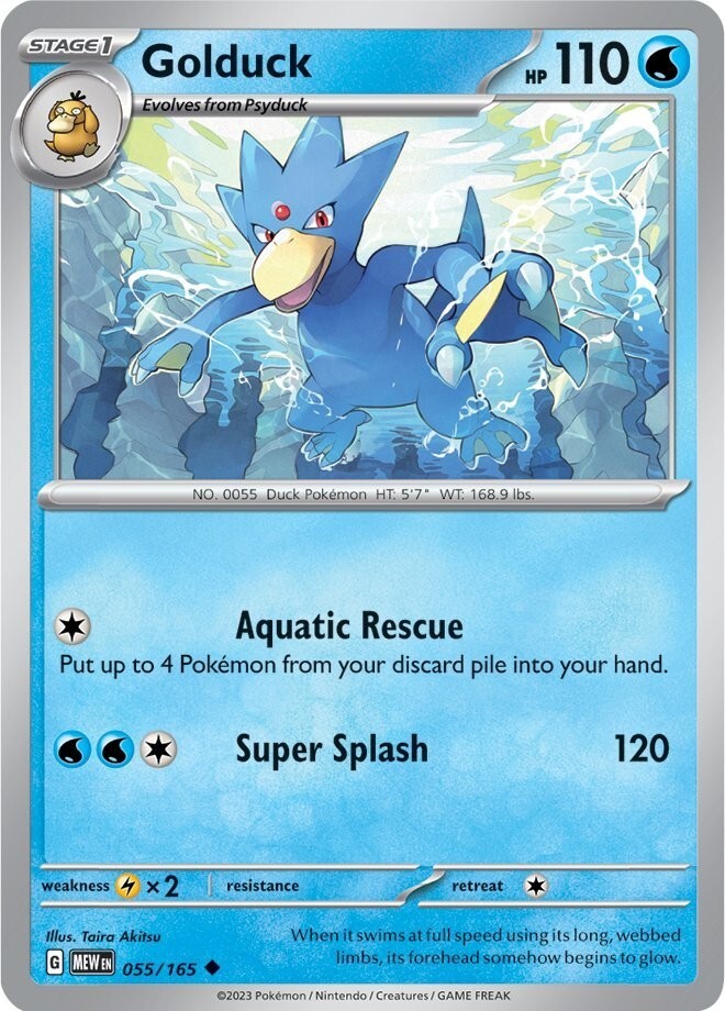 Golduck Card Mavin | First Edition Pokemon Card Golduck 35/62