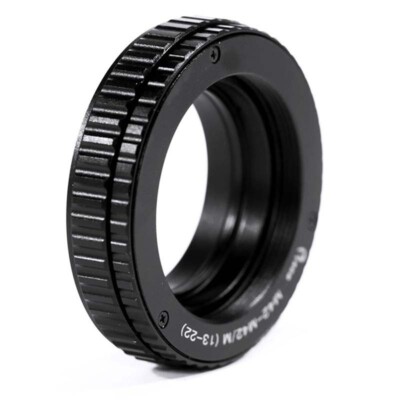 M42 to M42 Camera Lens Adjustable Focusing Helicoid Adapter Macro Tube ...