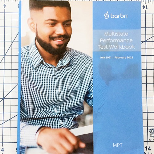 2021 - 2022 Barbri Multistate Performance Test Workbook MPT Bar Exam ...