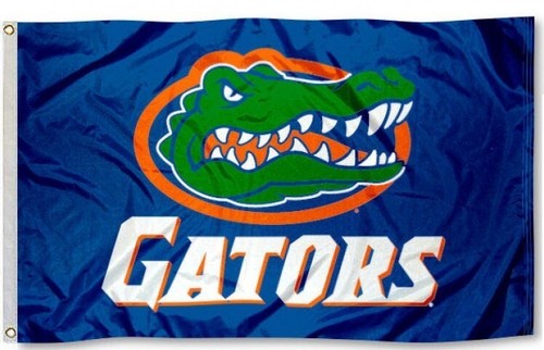 FLORIDA GATORS 3'X5' FLAG BANNER ***100% FULL COLOR ON BOTH SIDES OF ...