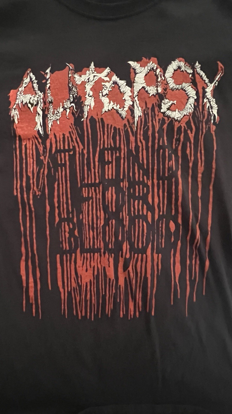 AUTOPSY - Fiend for Blood T-Shirt Metal Death Metal R… - Gem