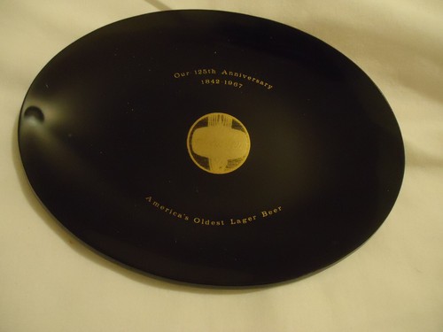 Schaefer Beer glass dish Our 125th Anniversary 1847-1967 | eBay