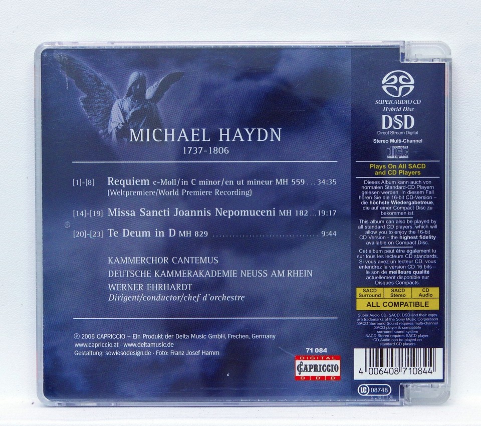 WERNER EHRHARDT - HAYDN requiem - CAPRICCIO SACD NM | eBay