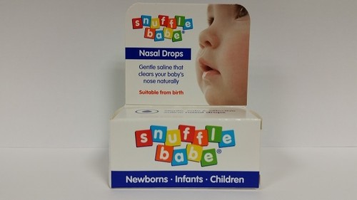 SNUFFLE BABE SALINE NASAL DROPS FOR NEWBORNS, INFANTS, CHILDREN - 10ML ...