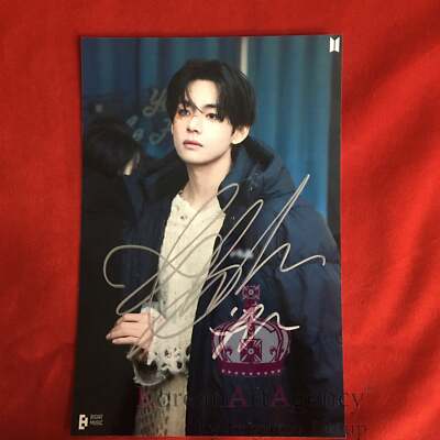 BTS V Kim Taehyung Love Wins All 6inches Autograph | eBay