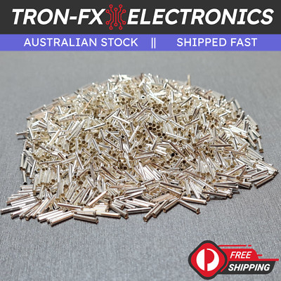 2000Pcs EN0508 22AWG 0.5mm² Non Insulated Ferrule Bootlace Naked Crimp ...