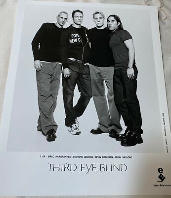 Third Eye Blind ~RARE Promo Photo 8"x10" B/W 1998 Power Pop, Alternative, Grunge | eBay