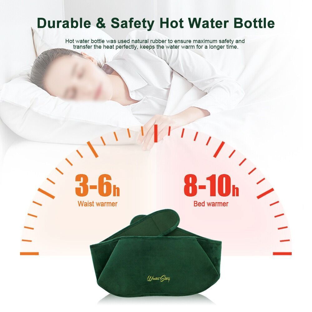 Pouch Hand Warmer Warming Bag Waist Cover Belt Hot Water Bottle Warm ...