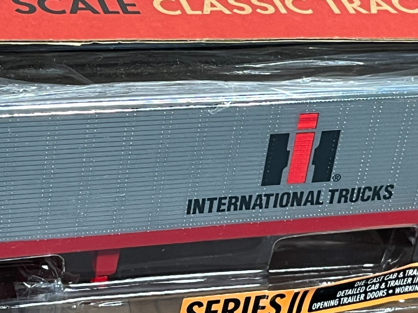 IH International LOGO Trucks Transtar SEMI Box Truck 1:64 DCP NIB COE ...