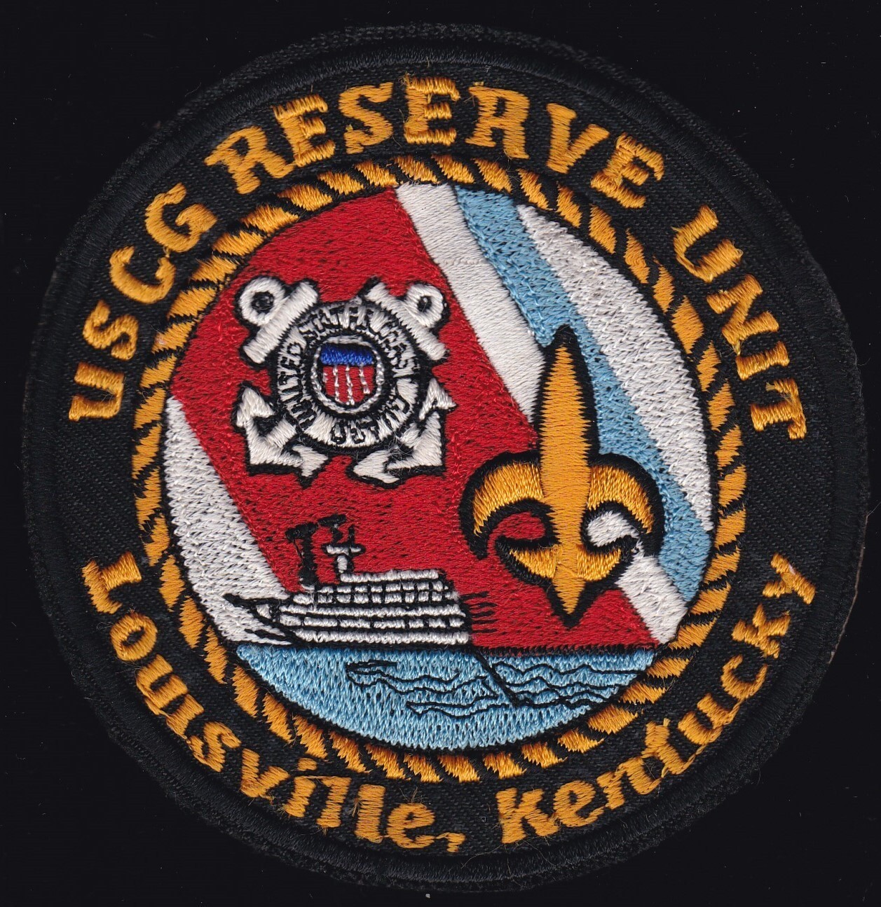 USCG Coast Guard Reserve Unit Louisville Kentucky Patch R-3 | eBay