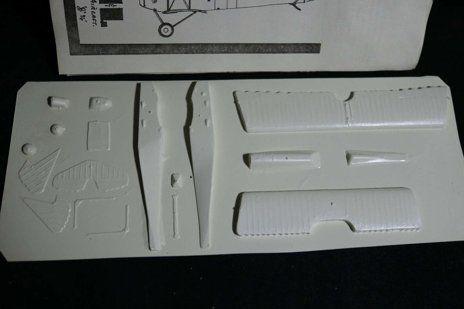 J & L Aircraft Models Ansaldo SVA Scout Vacuform Model Kit 1/72 Scale ...