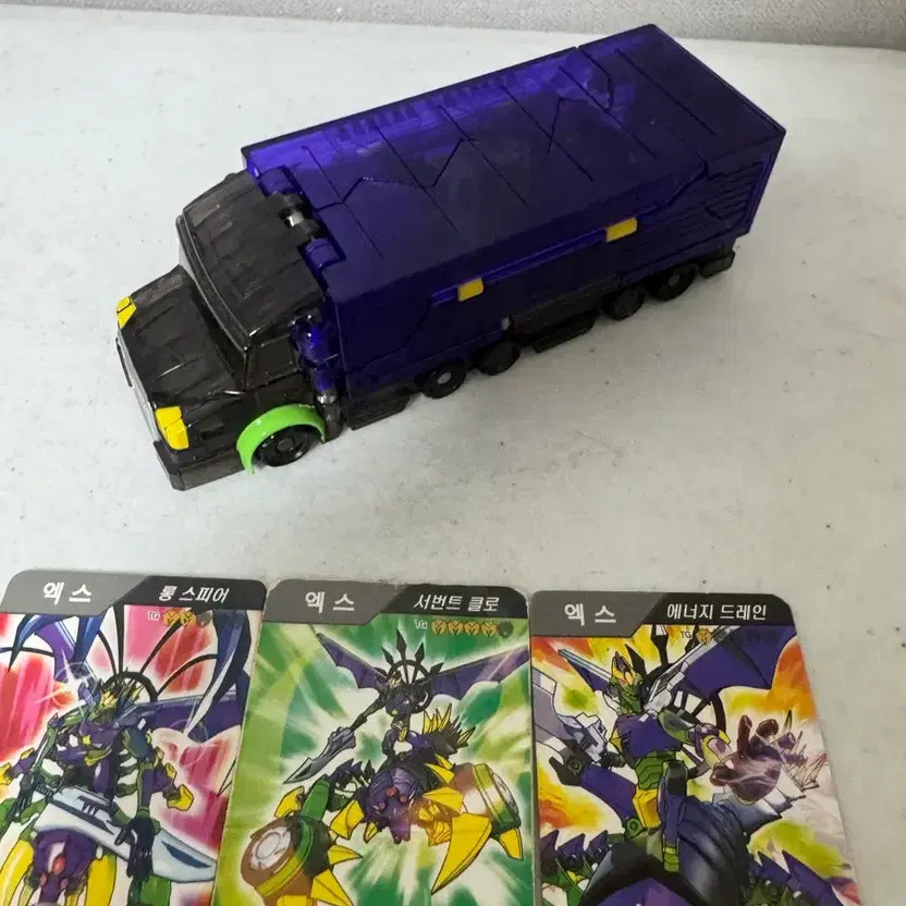 Turning Mecard EX Toy - Complete with 3 Cards | eBay UK