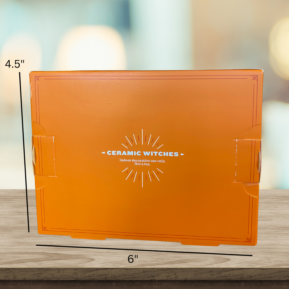 2025 Hyde and EEK! Boutique 3pc Witch Mini Mantle Ceramic Decorative ...