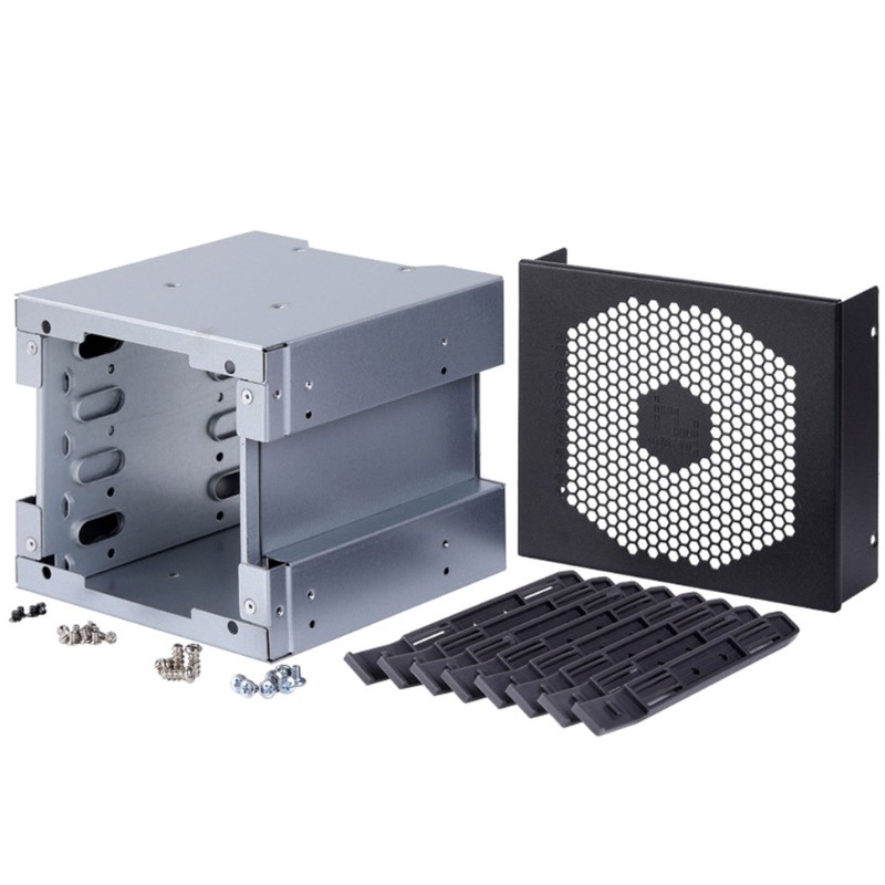 4 Bay 3.5inch Four Disc Hard Drive Cage 3 Chassis Drive Chassis Box ...