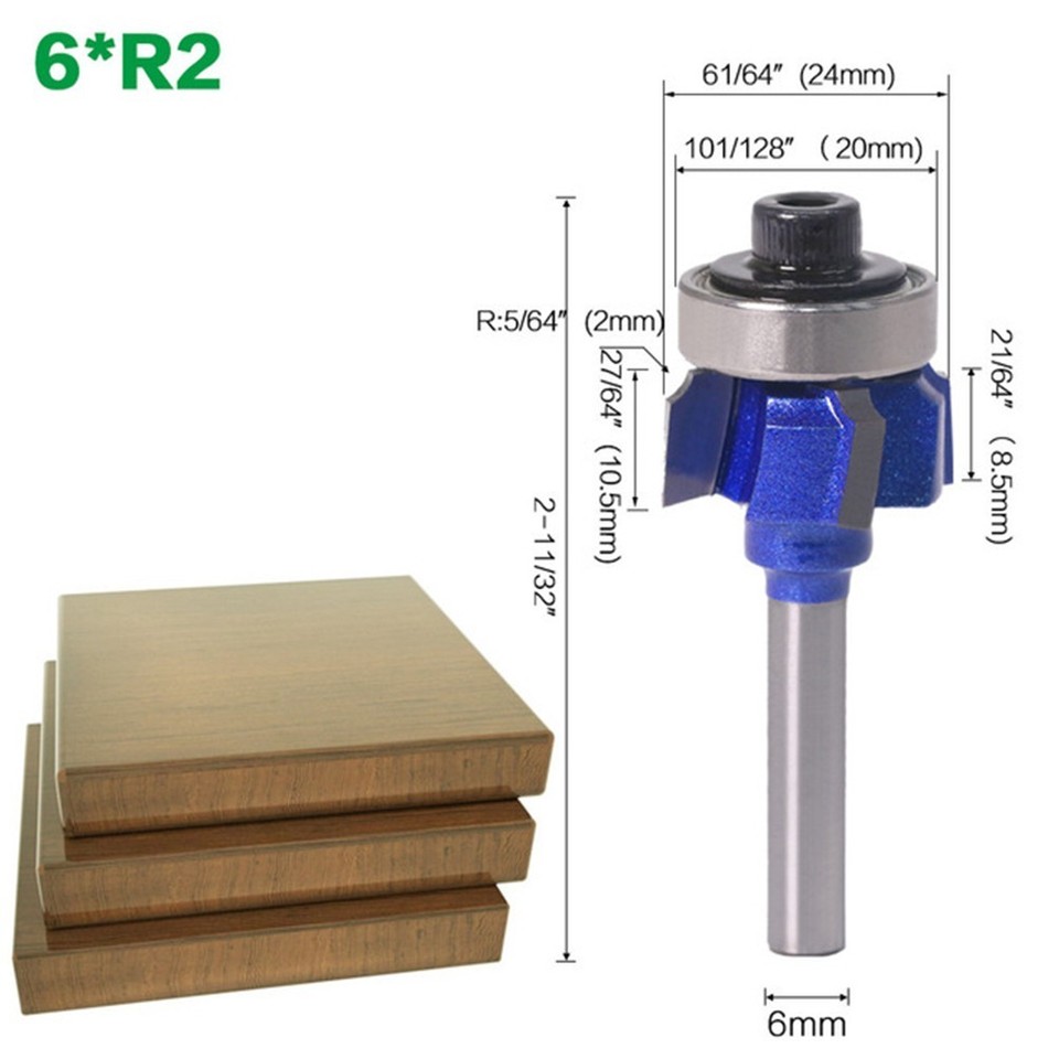 Router Bit Cemented Carbide Hand Making Milling Cutter R1 R2 R3 Router ...