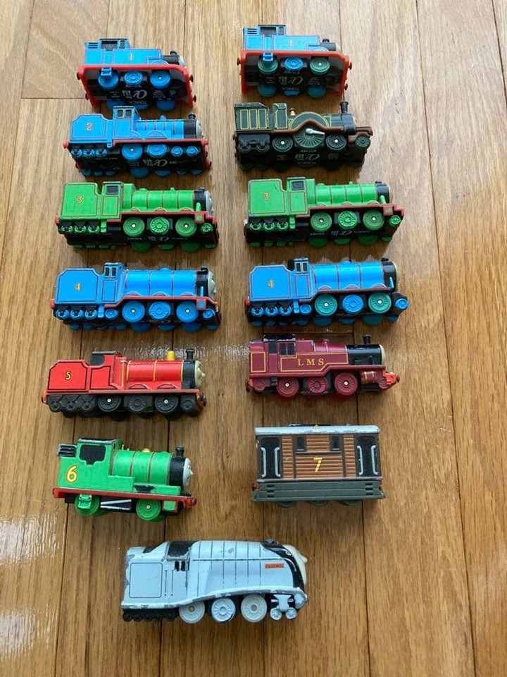 Tomica Thomas the Tank Engine 13 Vehicle Set Alpha System Compatible | eBay