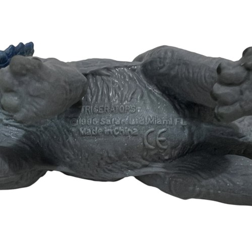 Vtg 1992 Carnegie Collection Safari Iguanodon Triceratops Dinosaur Lot ...