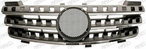 BLACK-CHROME GRILLE BUMPER A16488006857167 | eBay