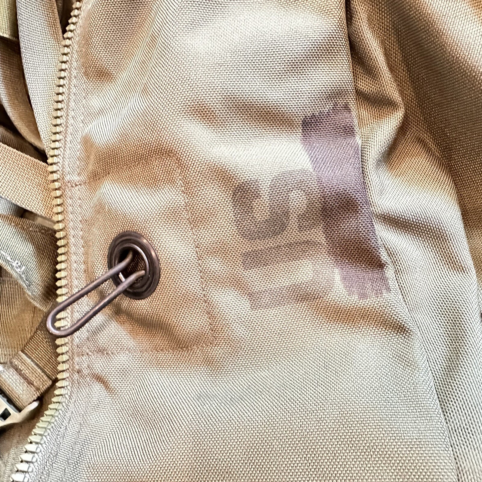 US Military IMPROVED DUFFEL BAG W/ ZIPPER Flight Travel USGI Army USMC ...