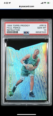 1999-00 Topps Prodigy Refractor Paul Pierce #PR15 PSA 10 | eBay