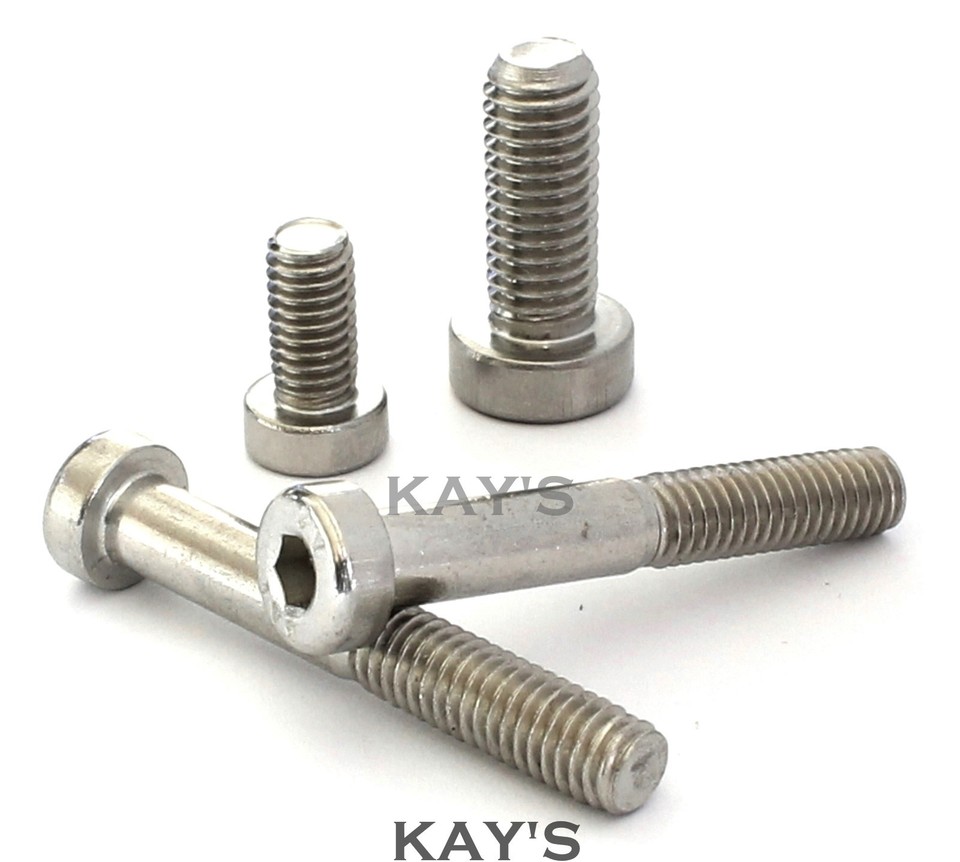 M8 (8mmØ) LOW HEAD CAP SCREWS HEXAGON SOCKET ALLEN KEY BOLTS A2 ...