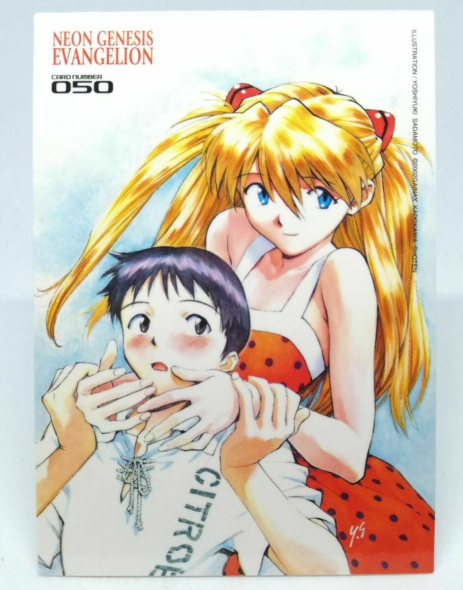 050 Asuka Langley SHINJI IKARI Shonen Ace special Card Neon 050 Asuka Langley SHINJI IKARI Shonen Ace special Card Neon