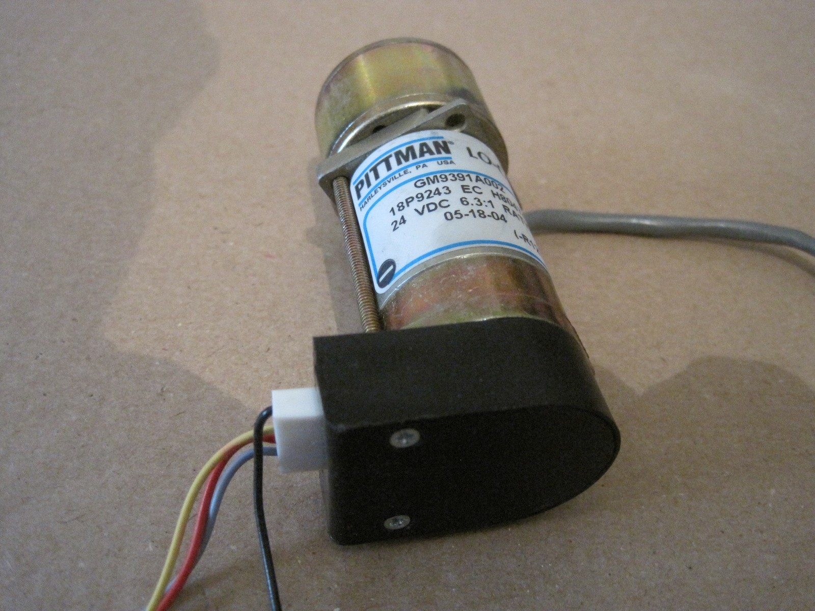 Elcom PITTMAN DC motor gm9391a002 24 VDC Lot AA366 | eBay