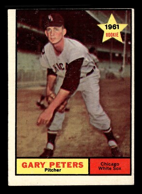 Gary Peters 1961 Topps #303 Chicago White Sox Vg-Ex | eBay