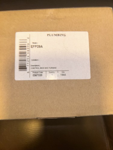 NEW! Sloan Faucet Control Box Module EFP10A, for Motion Sensor Bath ...