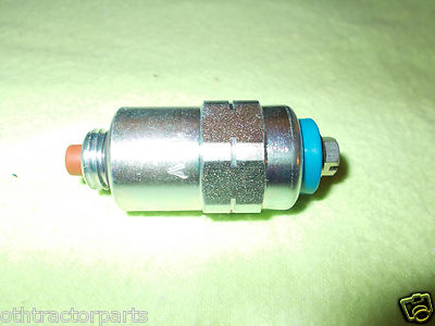 Ford New Holland 83981012 E8NN9D278AA Fuel Stop Shut Off Solenoid 12V ...