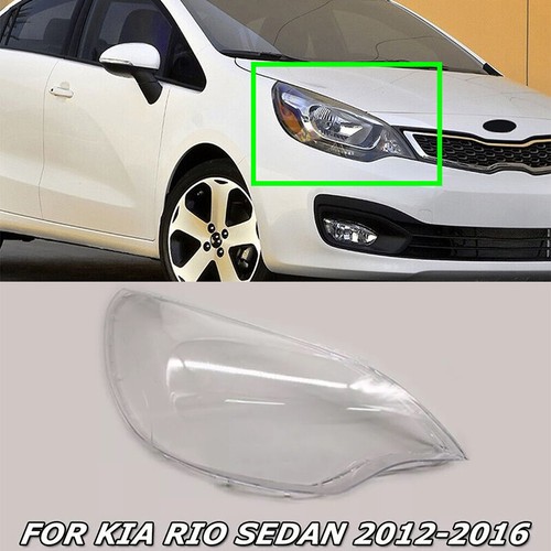Transparent Headlight Lens Cover Transparent Right For Kia Rio Sedan ...