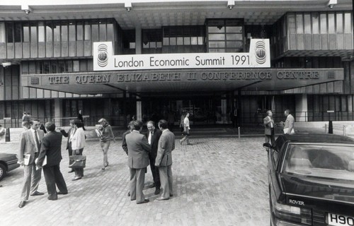 Photo de presse vintage Regno Royaume-Uni, Siège Du Summit Cher De ...