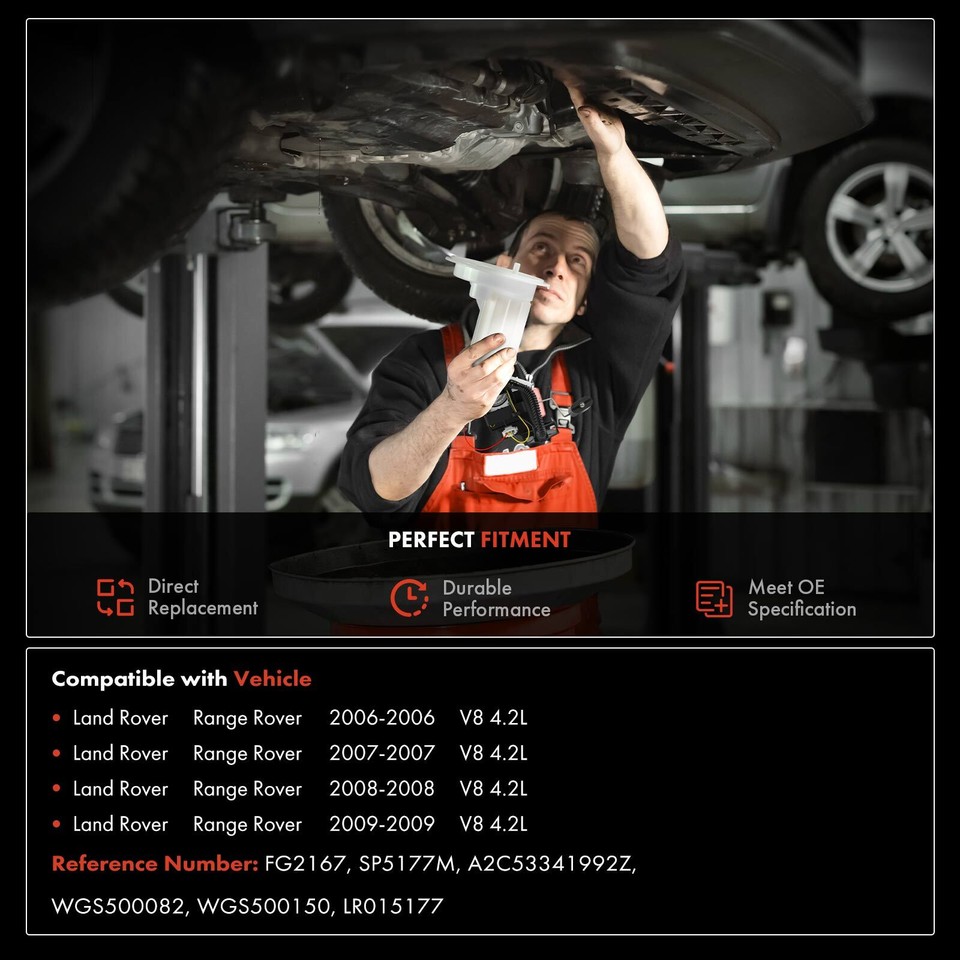 2006-2009 Land Rover Range Rover V8 4.2L Fuel Pump Module Assembly for ...