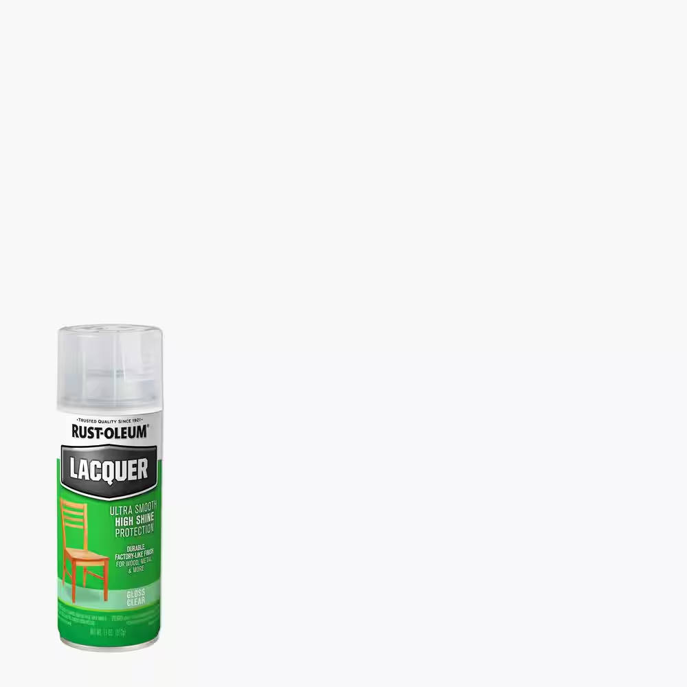 6 Pack 11-Oz Gloss Clear Lacquer Spray Paint Ultra-Hard Gloss Finish ...