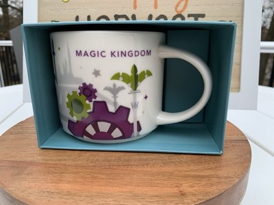 Starbucks Disney Magic Kingdom Coffee Mug 14 oz "You Are Here Series ...