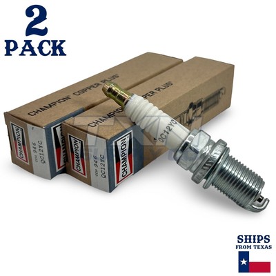 Champion 946 Copper Spark Plug QC12YC - 2 Pack | eBay