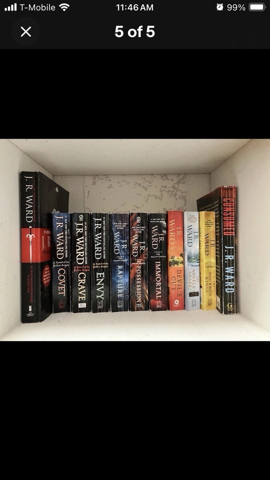 Complete Set Series Lot of All 47 Black Dagger Brotherhood books by J.R ...
