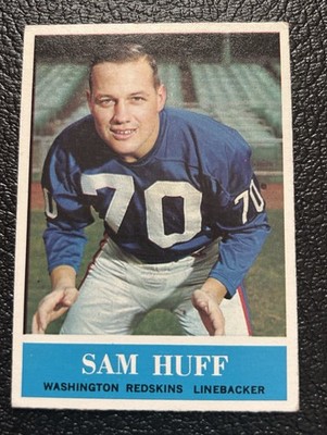 Sam Huff 1964 PHILADELPHIA Card #185 New York Giants NR-MT | eBay