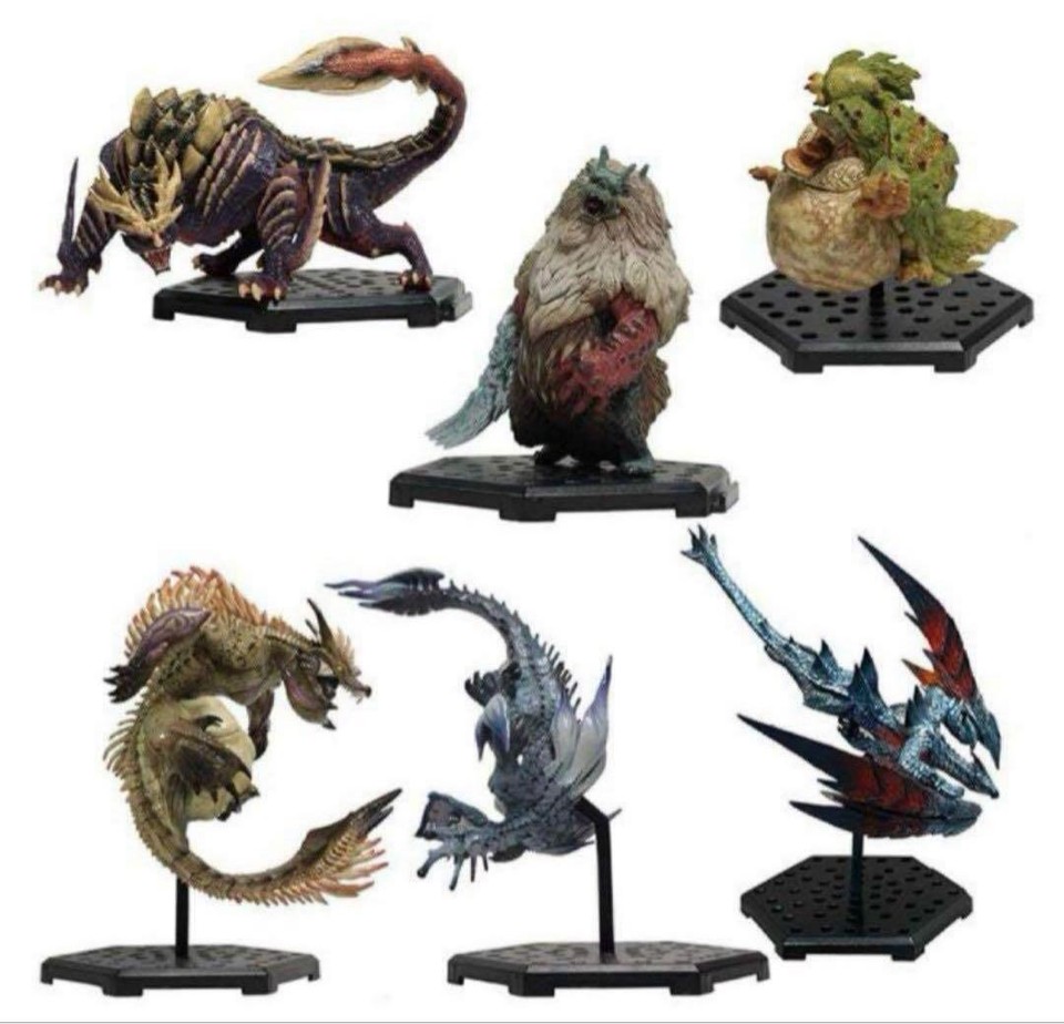 Capcom Monster Hunter The Best Vol 19 24 Standard Model Figures Set ...