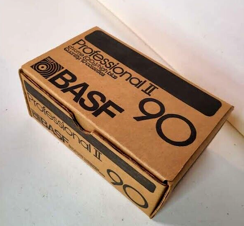 BASF 90 Professional II Cassette Tape Chrome Box of 10 Used #1 | eBay