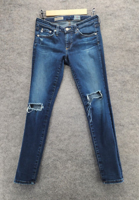 AG Adriano Goldschmied Jeans Womens 26 The Legging Ankle Skinny Low ...