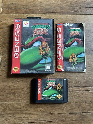 Teenage Mutant Ninja Turtles: Tournament Fighters (Sega Genesis, 1993 ...