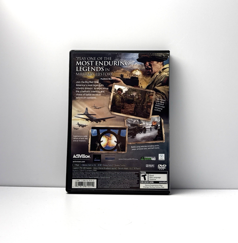 Call of Duty 2: Big Red One PlayStation 2 PS2 Mint Disc CIB Refurbished ...