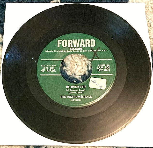 The Instrumentals: Jam Session Rock 45 Forward rare early rock VG+ HEAR ...
