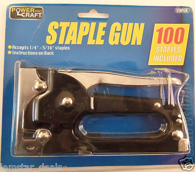 Power Pro Craft Staple Gun | eBay