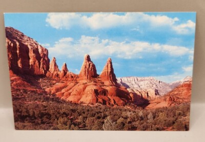 Oak Creek Canyon Sandstone Sedona Arizona Rabbit Ears Postcard | eBay
