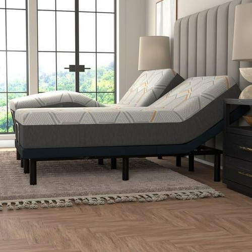 Split Top King Flex Adjustable Electric Bed Base | eBay